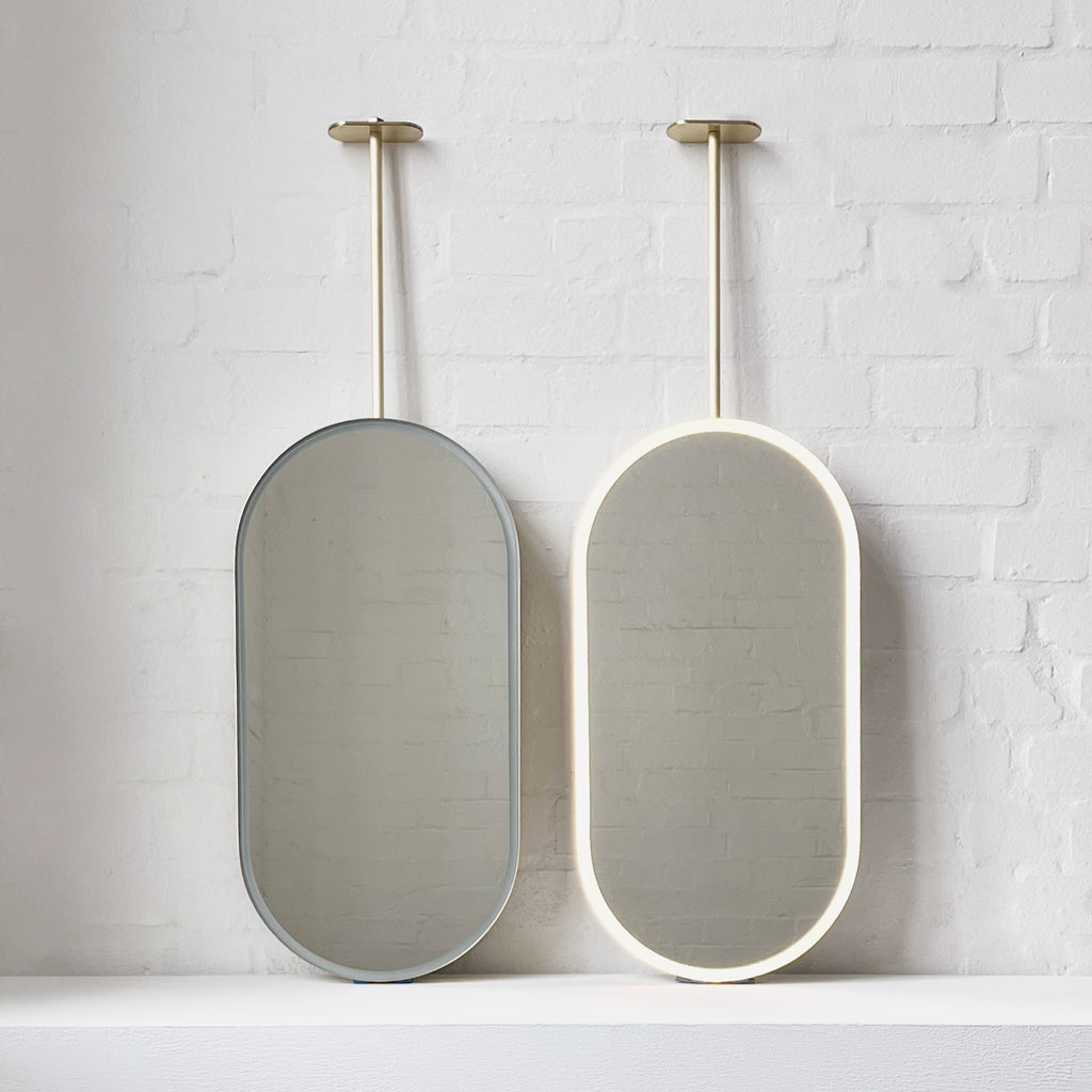 NEW Set of Two Capsula™ Ceiling Suspended Bathroom Mirrors – DYOM by ...