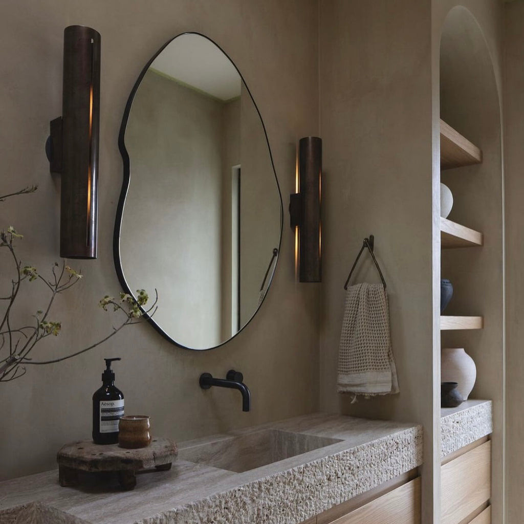 New Freefom Organic Mirror with Minimalist Black Frame – DYOM by ...