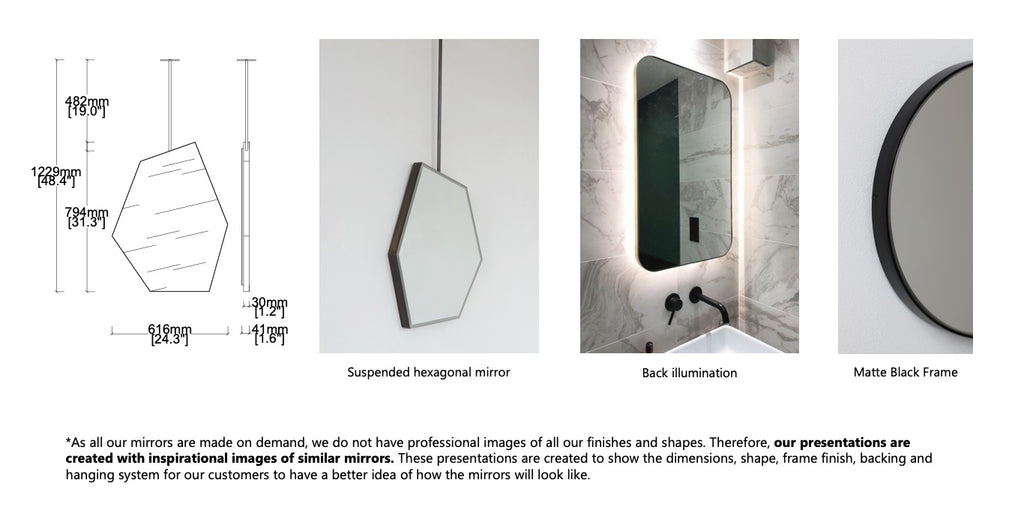 Set of 4 Bespoke Mirrors for Emily Harrell Designs – Alguacil & Perkoff